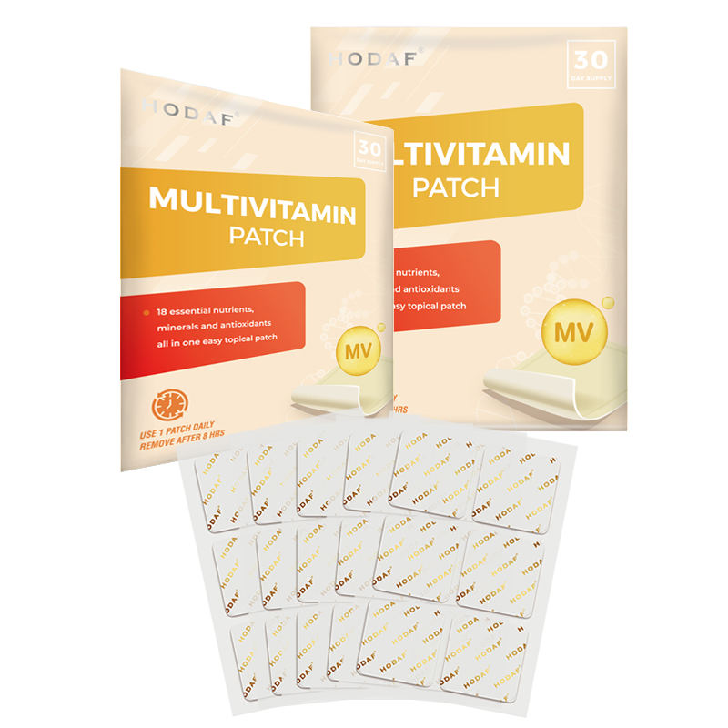 Multi Vitamin Patch - Energy, Immunity, Bone & Skin health I 30 Days S ...